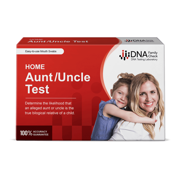 DNA Aunt/Uncle Test Kit - DNA Family Check