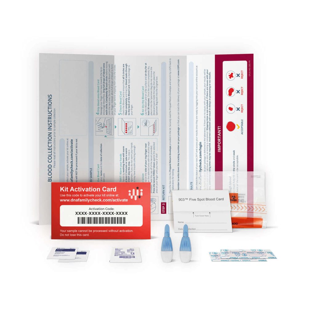 HIV Test Kit - DNA Family Check